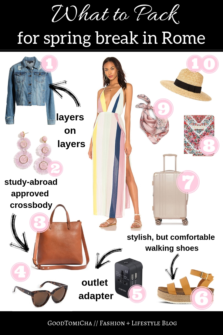 What I Packed for Italy - Tomi Obebe